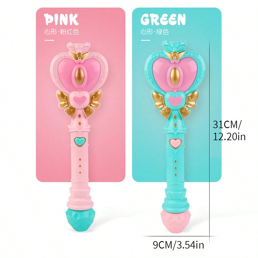 Magic Wand Bubble Machine, Boys And Girls Toy Bubble Blower With ...