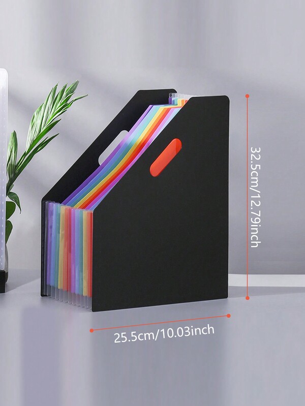 13 Pockets A4 Accordion File Folder With Expandable Design, Standing ...