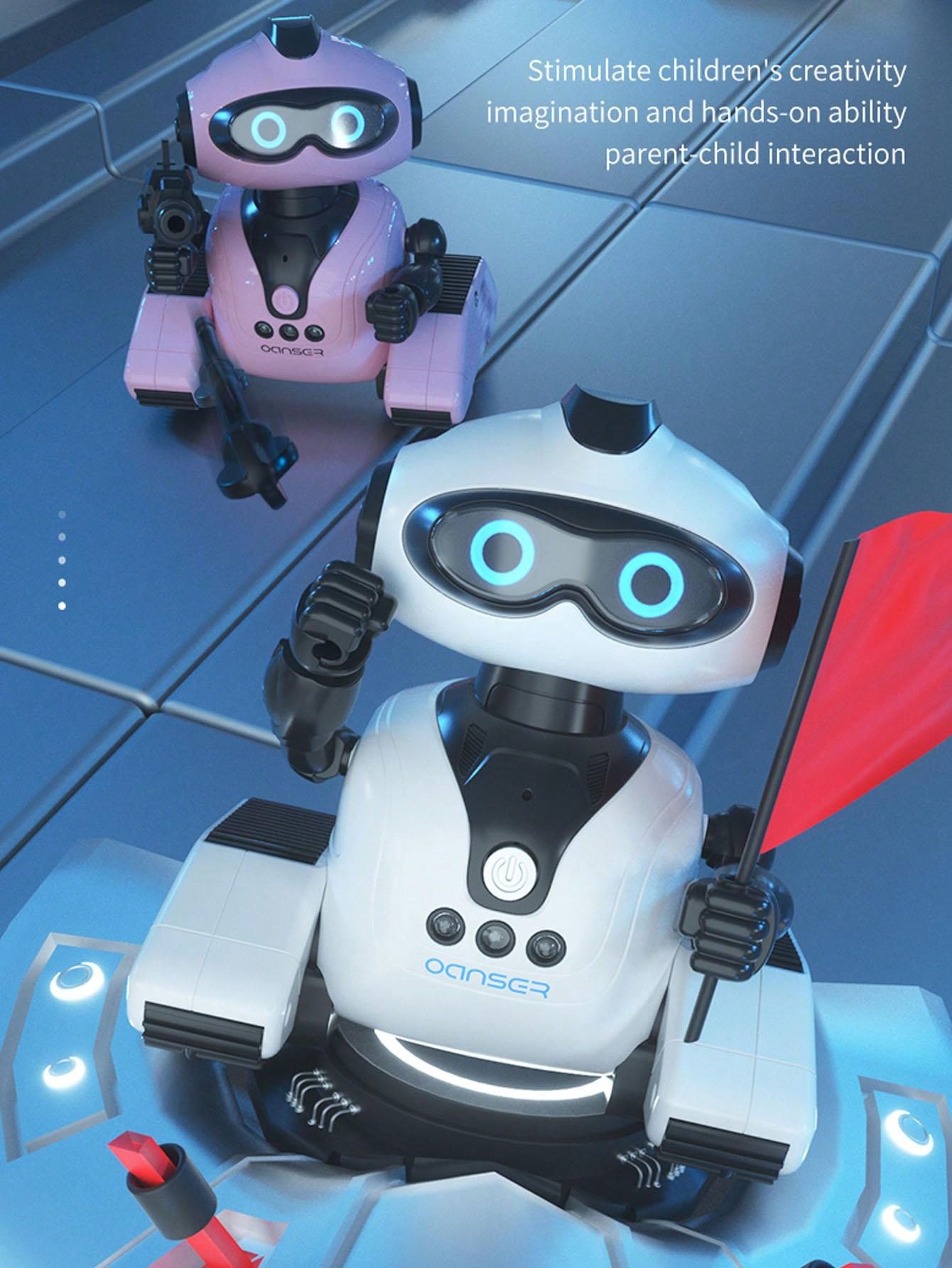 1cps Monochrome Children'S Intelligent Robot Voice Dialogue High-Tech ...