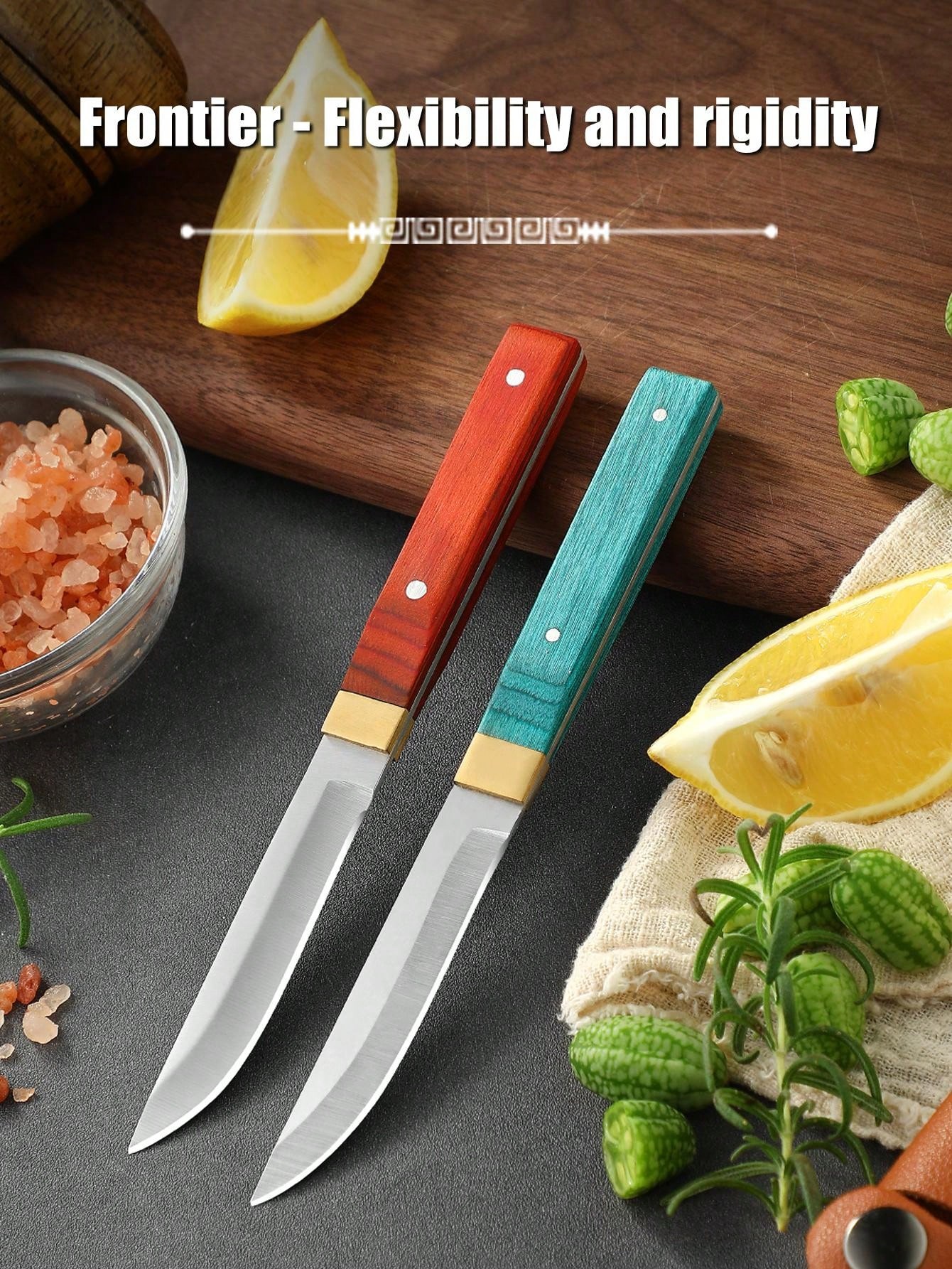 Outdoor Mongolian Hand-Held Meat Knife, Hand-Picked Meat Knife, Fruit ...