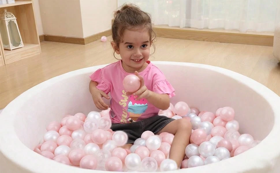 20 Ball Pit Balls-Thicken Plastic Balls 2.16 In For Toddlers Babies ...