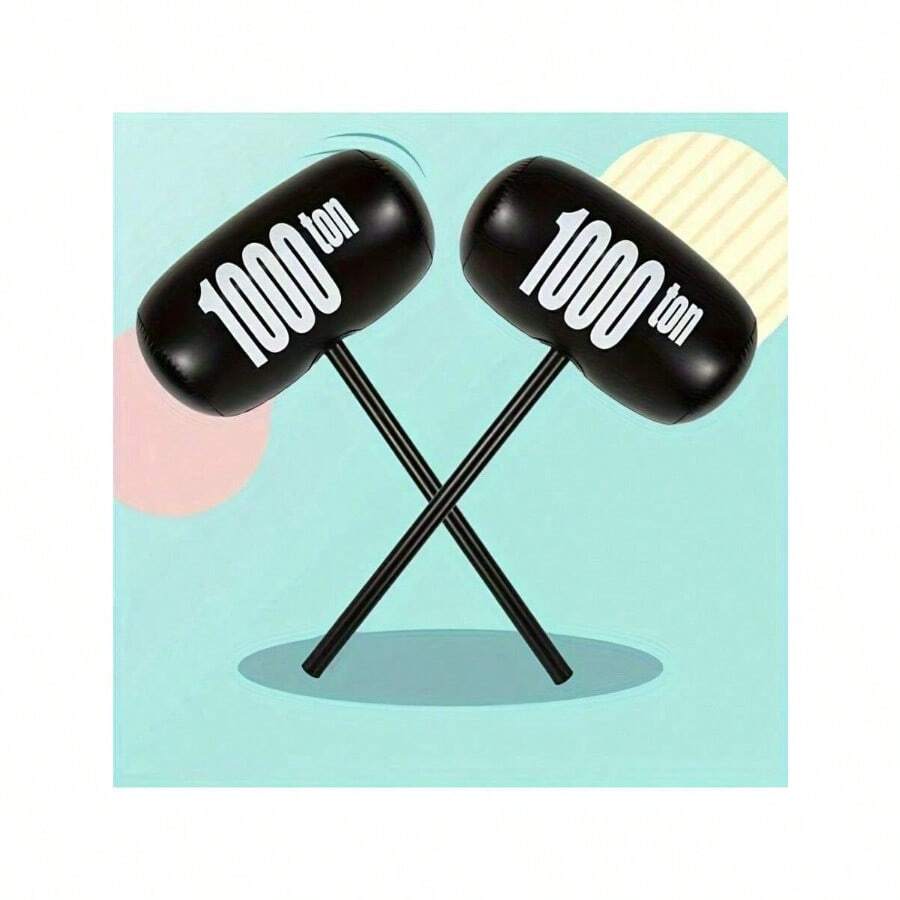 Large Thousand Ton Hammer Inflatable Toy Holiday Party Game Punishment ...