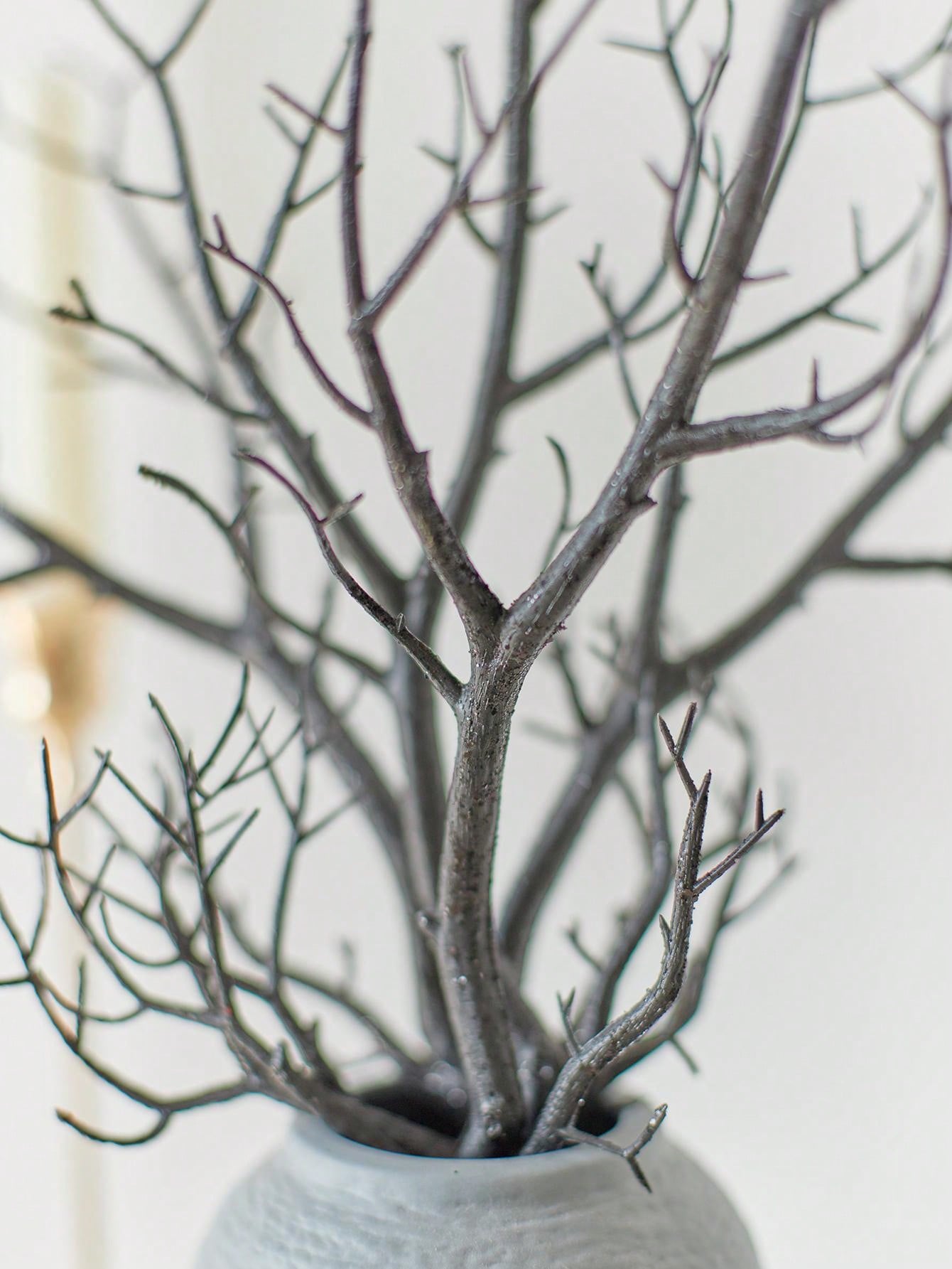 1pc/5pcs Black Branches Plastic Artificial Fake Antler Shaped Tree ...