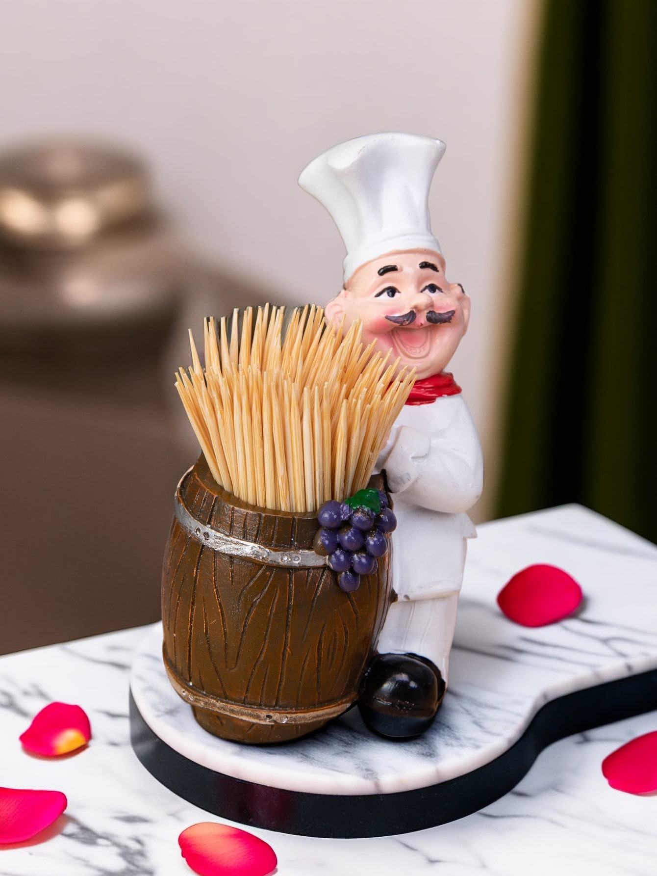 1pc Resin Chef Shaped Home Decoration Figurine | SHEIN USA