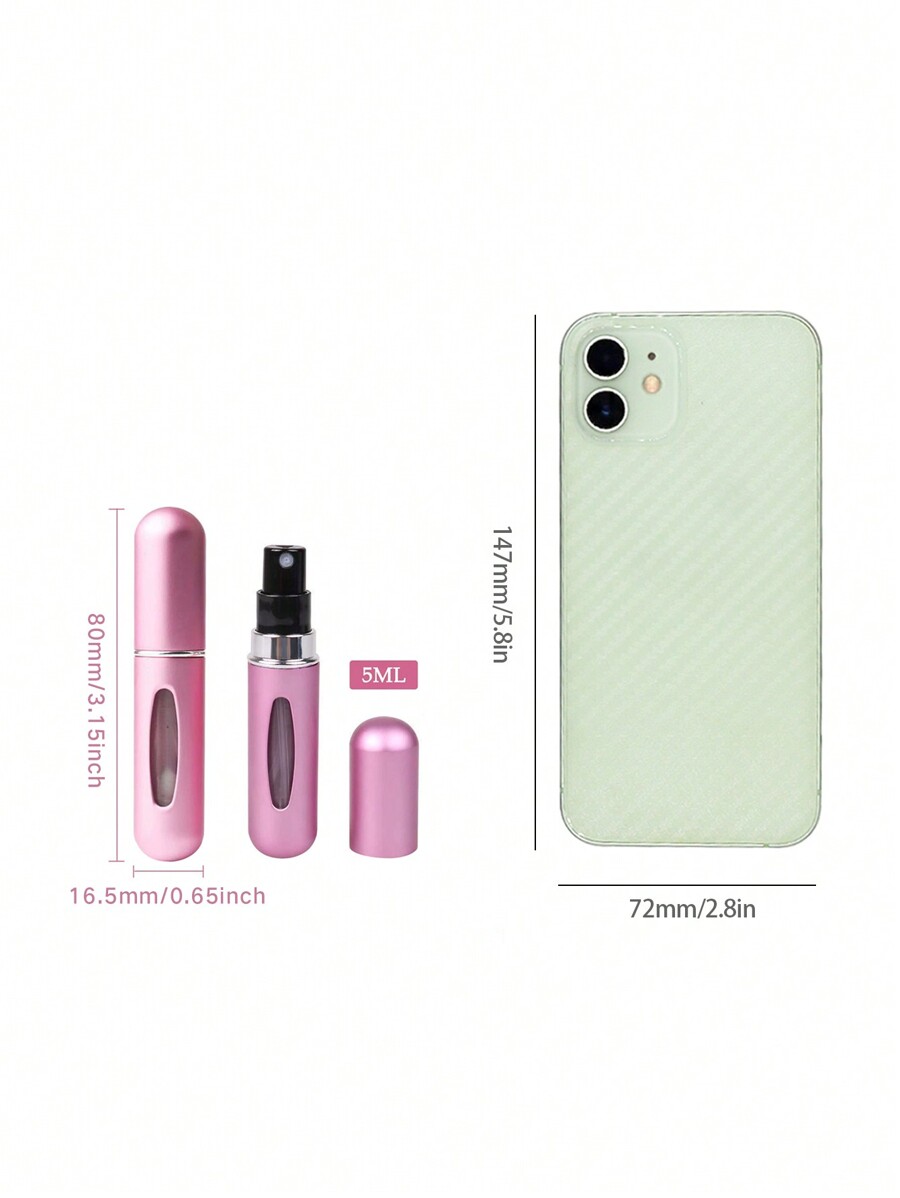 1pc Travel Mini Perfume Refillable Atomizer Container, Portable Perfume ...