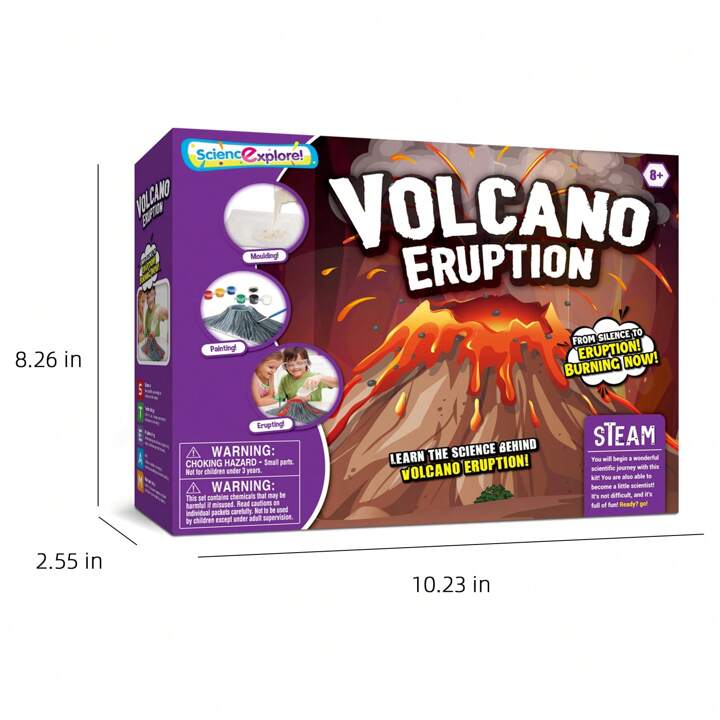 Volcanic Eruption Children'S Science Experiment Toys Students Diy ...