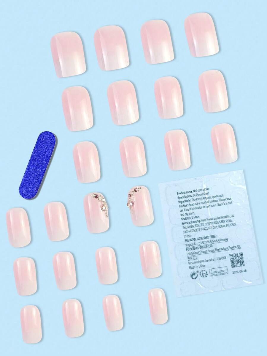 Upgrade Your Look 24pcs Short Square Gradient Pure Desire Design Full ... Upgrade Your Look 24pcs Short Square Gradient Pure Desire Design Full ...