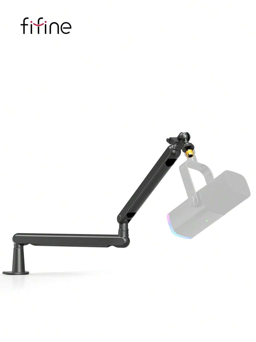 Fifine FIFINE Microphone Arm Boom, Adjustable Low-Profile Arm ...
