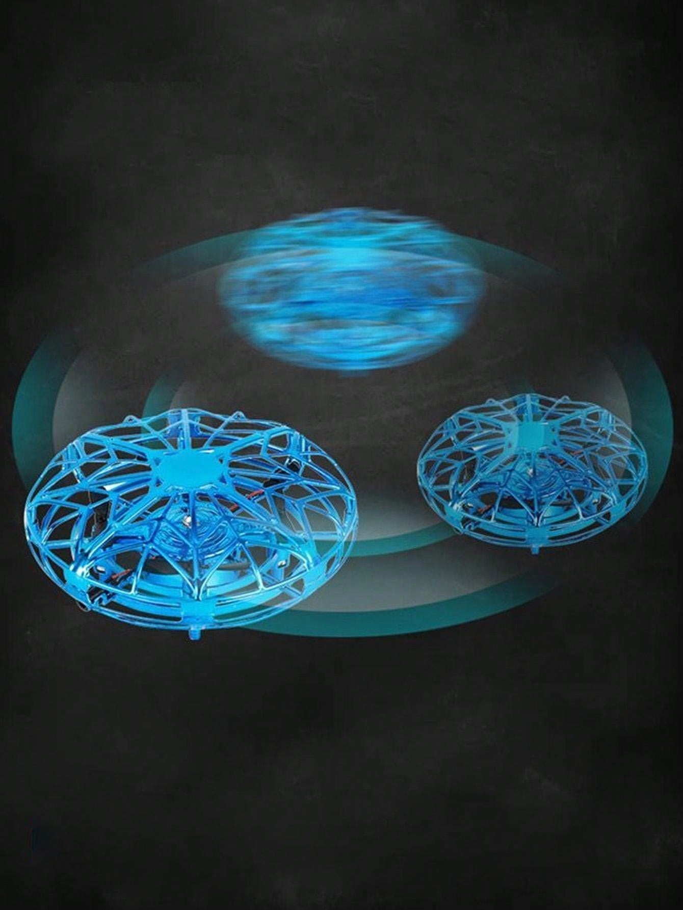 1pc Color And Style Random Magic Ufo Flying Spinner Fidget Toy With ...