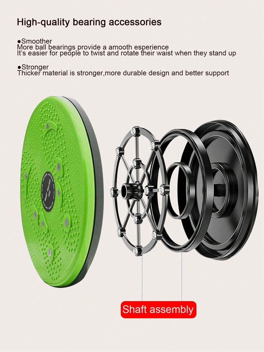 Abdominal Exercise Twister Board For Home Gym Workout, Waist & Abs Training, Rotating Waist Disc ...