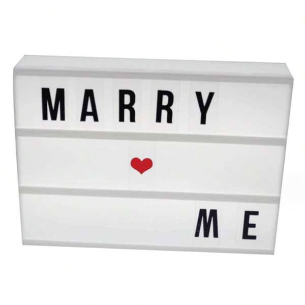 LED Letter Light Box, A6 Light Box, Decorative Light Handwriting Light ...