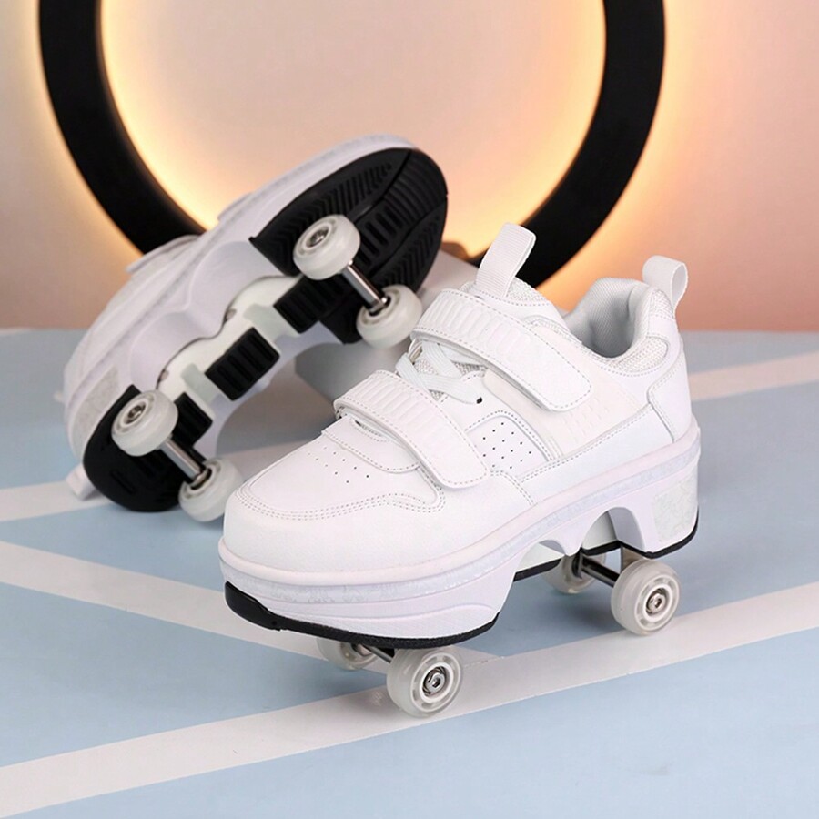 Transformable Shoes, Wheel Design, Fashionable And Cool Four Wheel ...