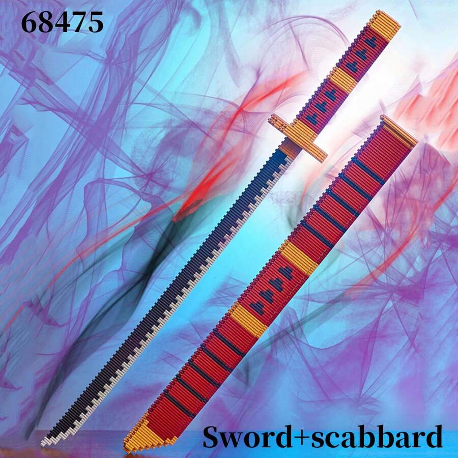 Chinese Martial Arts Style Brick-Swords Building Blocks Toy Set ...