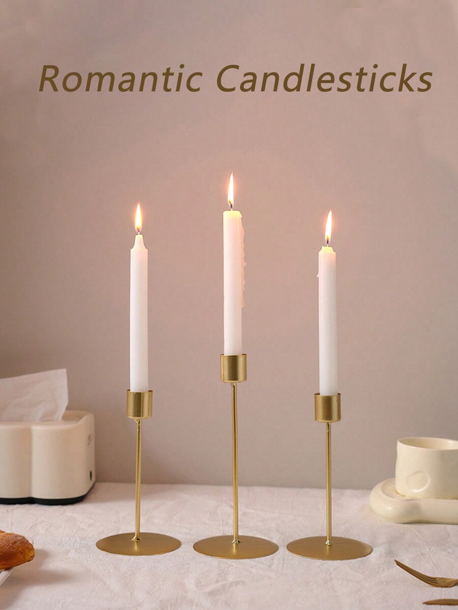 Romantic European Home Candlelight Dinner Wedding Decoration,Taper ...
