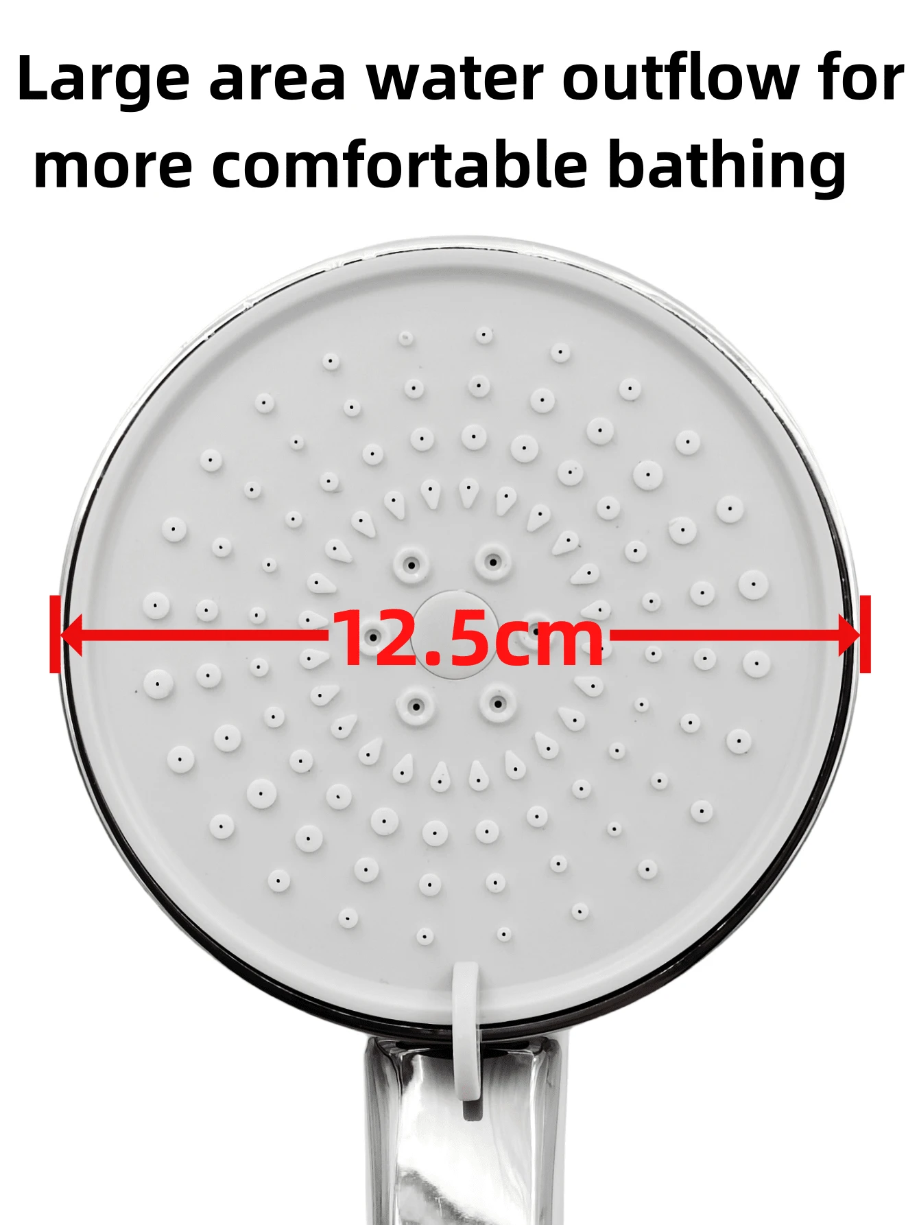 A Five-Function High-Flow Pressure Boosting Shower Head | SHEIN USA