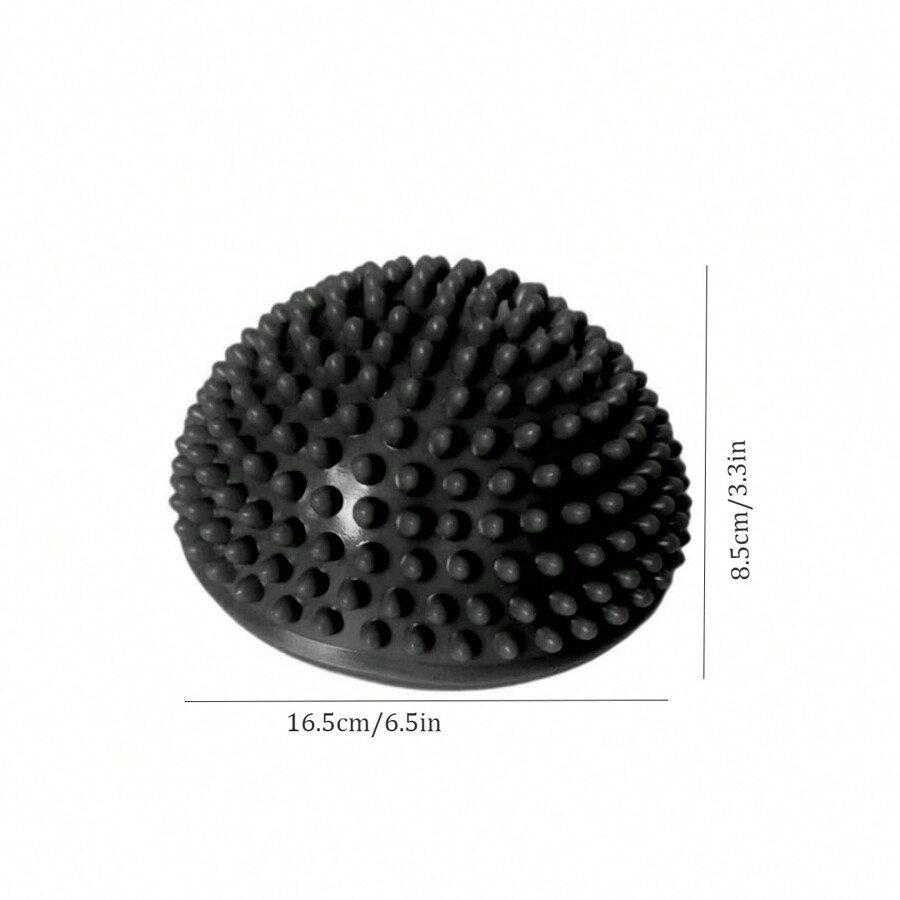 PVC Semi-Circular Durian Ball Inflatable Half Yoga Balls Massage Point ...