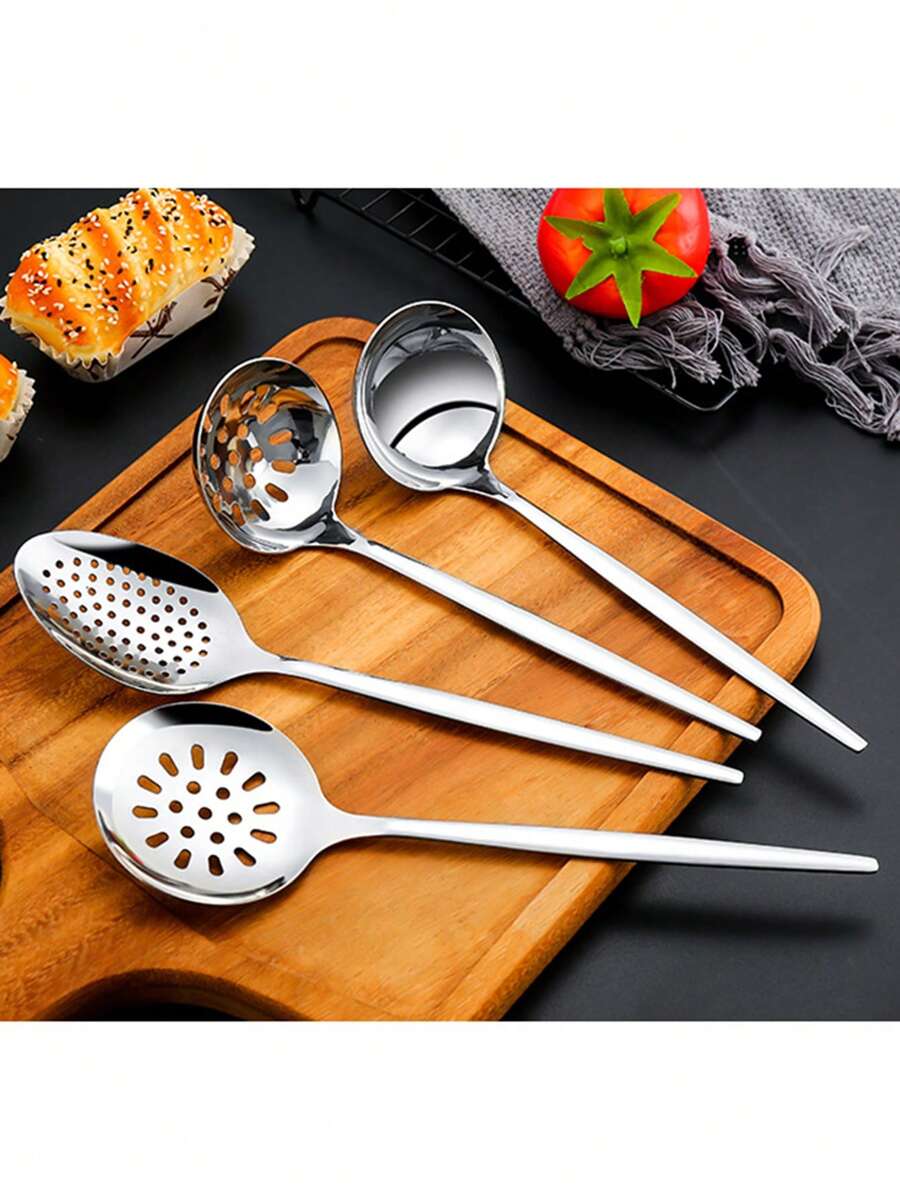12pcs Stainless Steel Cooking Utensils Set, Buffet Party Serving ...