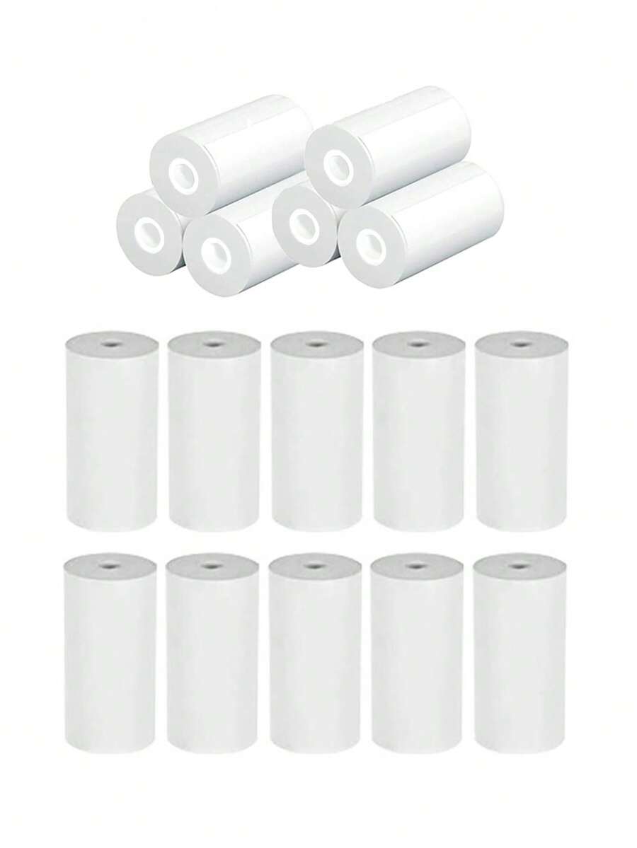 FoBianJie 10 Pcs Mini Printer Paper Material Selection Eood Pulp Fiber ...