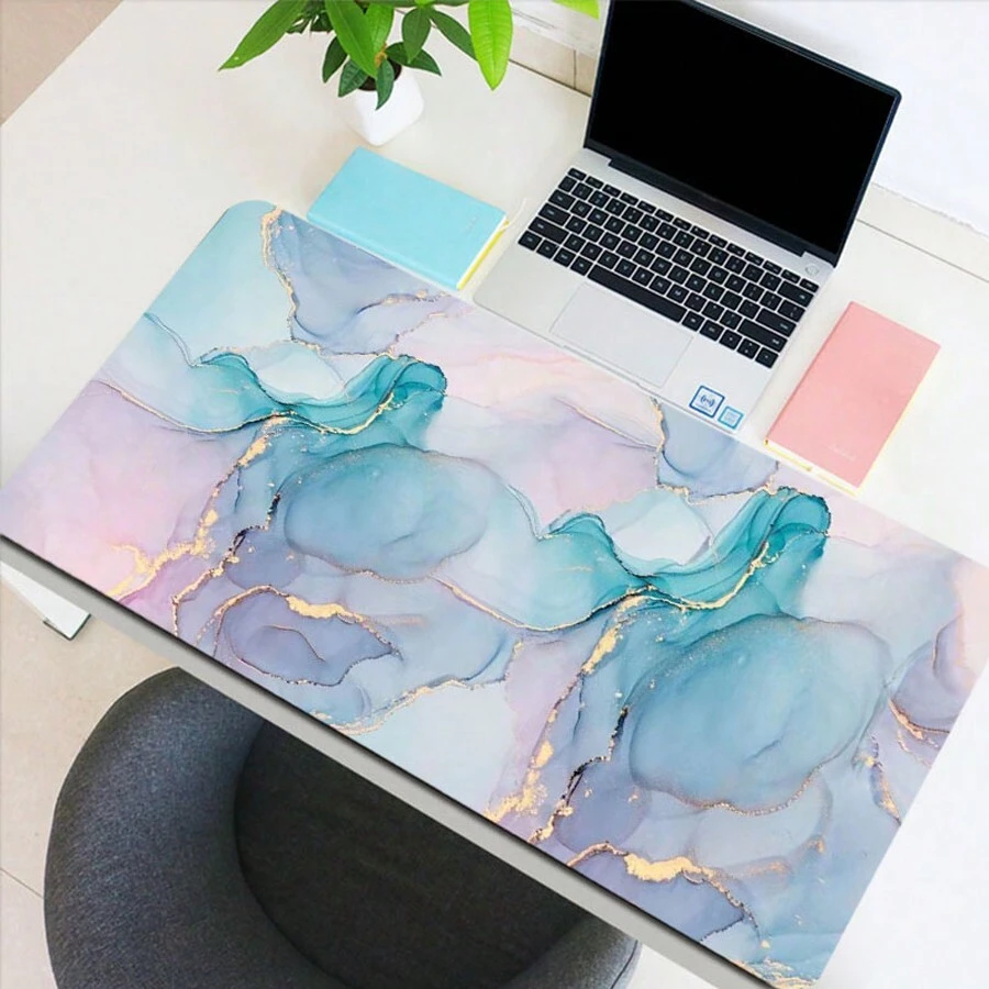 Devineresse Upgrade Your Gaming Setup With A Stylish Marble Patterned ...