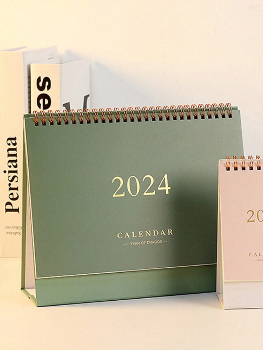 One Pack Of Minimalist Desk Calendar, Notebook, Memo, Check-In, Monthly ...