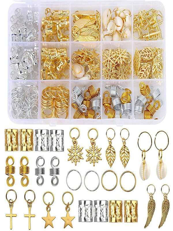 200pcs/Set Braiding Hair Accessories, Including Elastic Bands, Spring ...