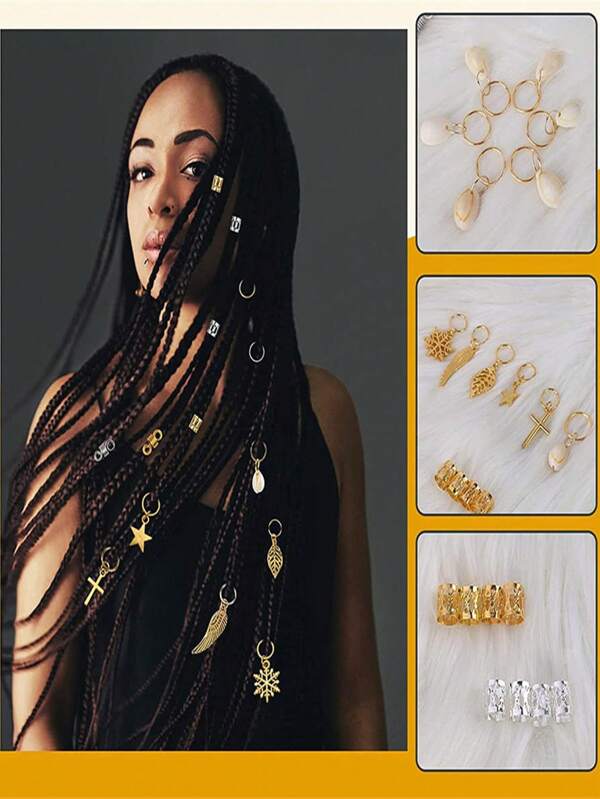 200pcs/Set Braiding Hair Accessories, Including Elastic Bands, Spring ...