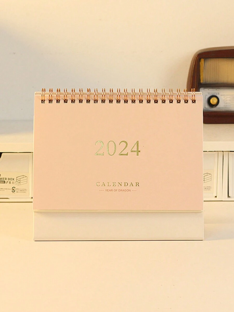 One Pack Of Minimalist Desk Calendar, Notebook, Memo, Check-In, Monthly ...