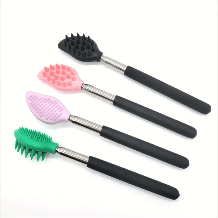 1 Piece Of Retractable Rear Scraper And Back Scraper Massager Kit. The ...