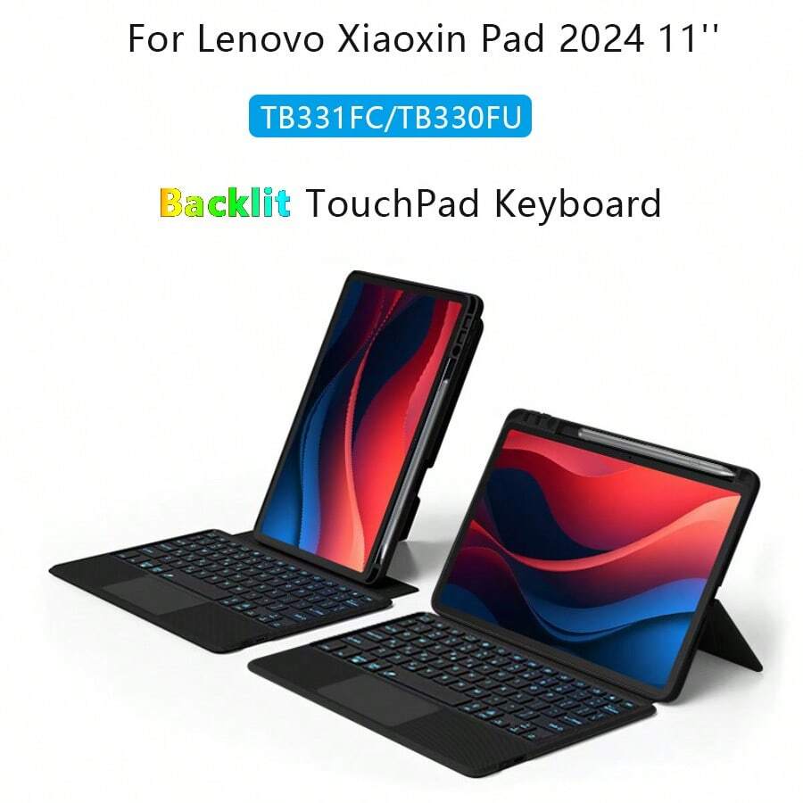 1pc English Backlight TrackPad Keyboard Cover For Leanovo Xiaoxin Pad ...