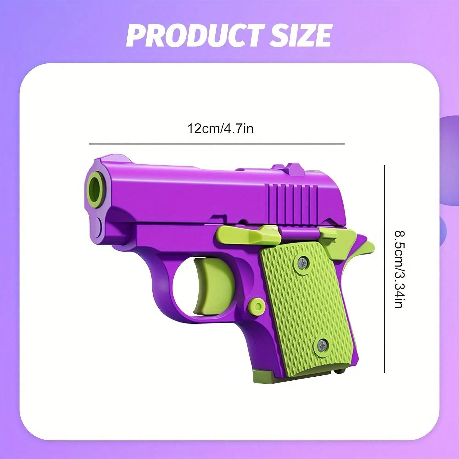 Gravity Fidget Toys - 3D Printing Fidget Gun Decompression Toys For ...