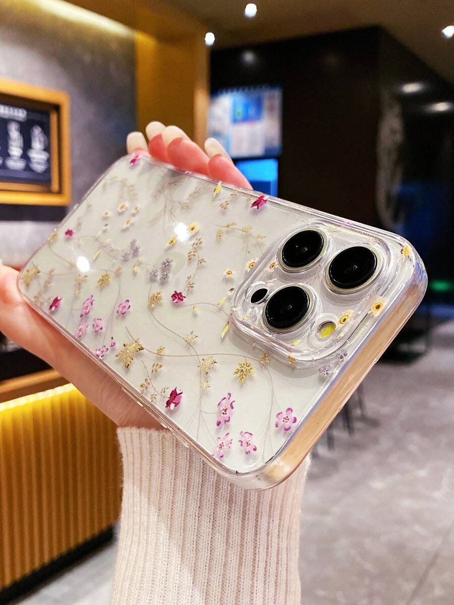 Capa de celular com estampa floral Ditsy compatível com iPhone 16 ...