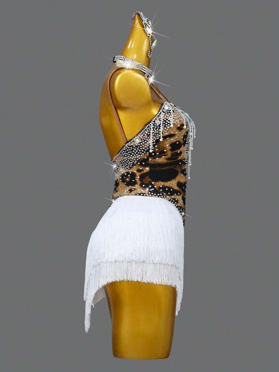 New Latin Dance Dress Women Dance Competition Performance Short Skirt ...