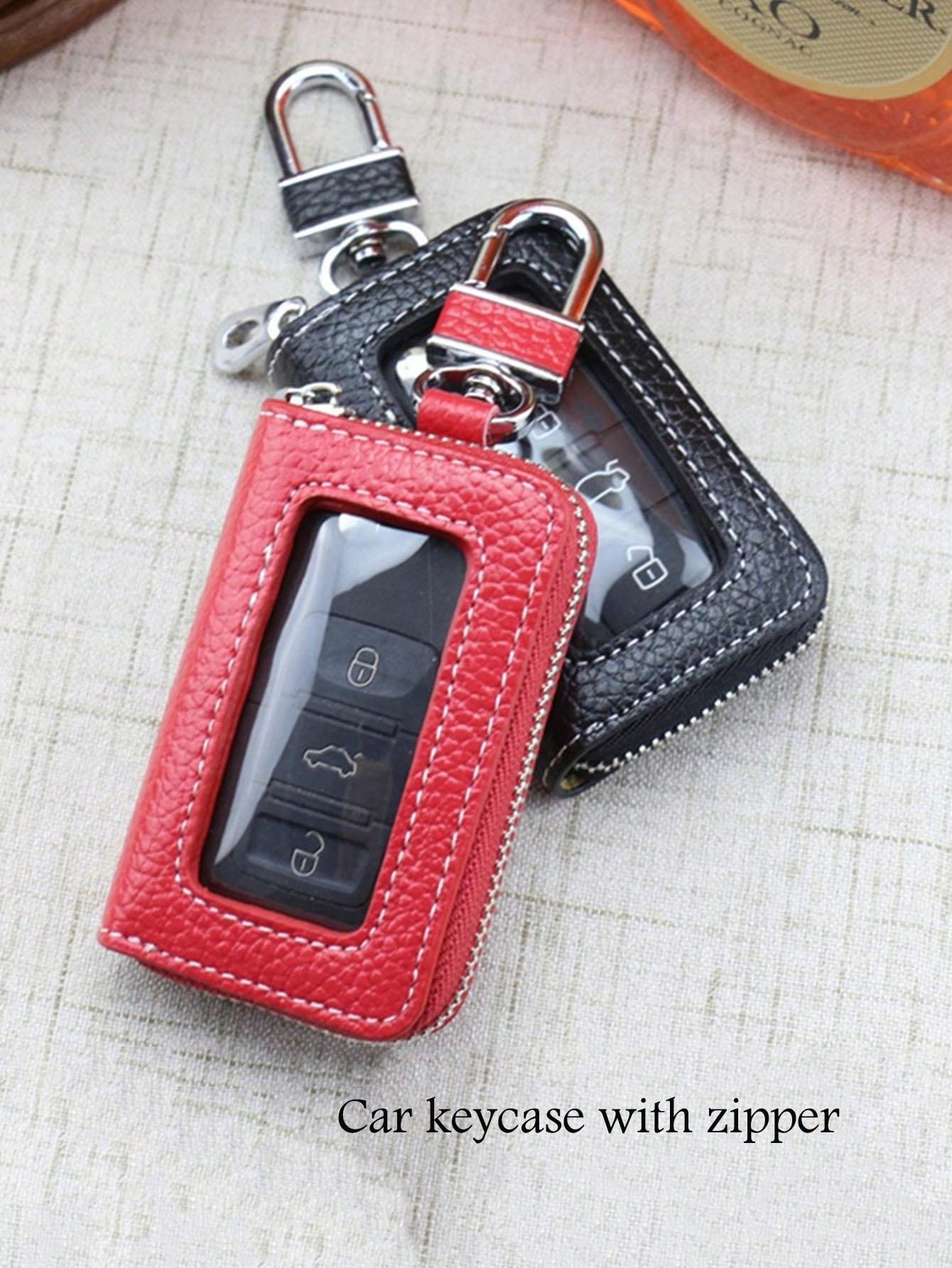 1 Piece Of Solid Color Versatile Car Keychain, Anti Loss Home Key Small ...