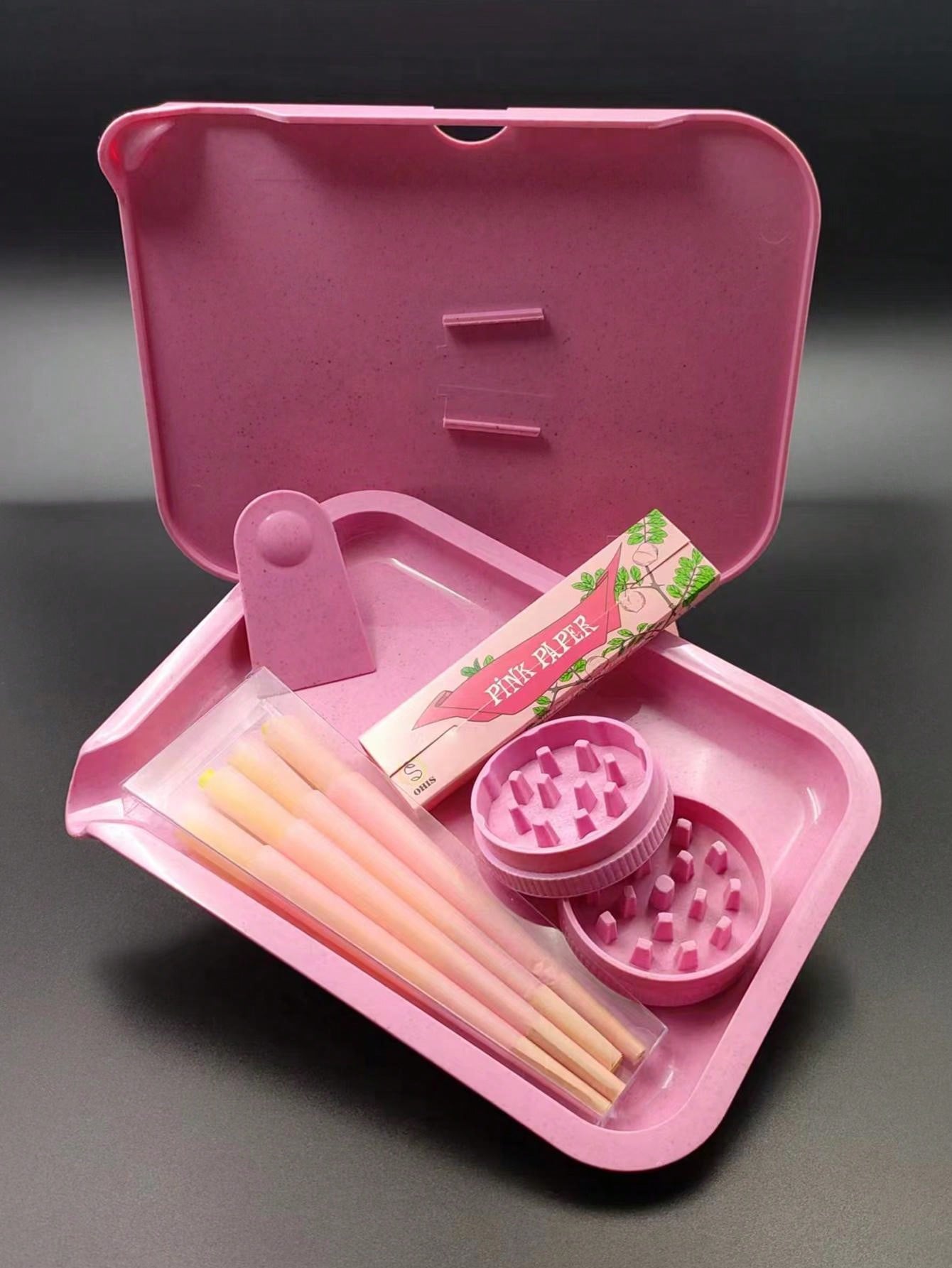 1set/Beautiful Gift Set For Smokers, Including 2-Layer Grinder, Rolling ...