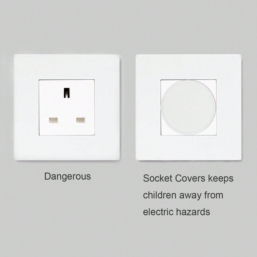 20pcs UK Plug Socket Safety Covers, Child & Baby Proof Electrical ...
