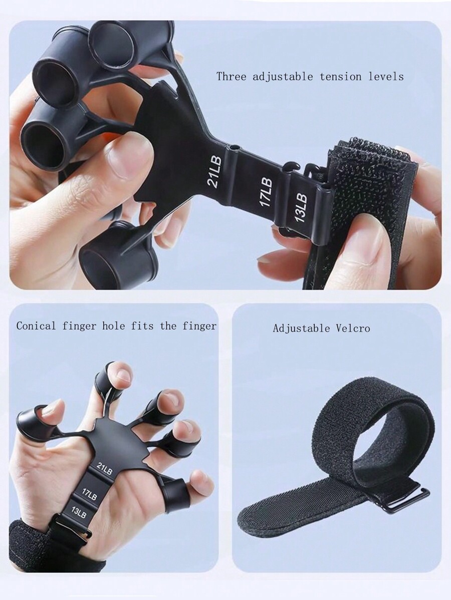 1PC Venous Muscle Finger Tensor Hand Strength Equipment Grip Strength ...