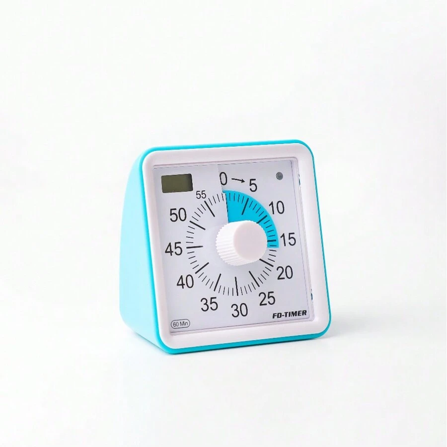 60 Minute Visual Analog Timer, Silent Countdown, Time Management Tool ...