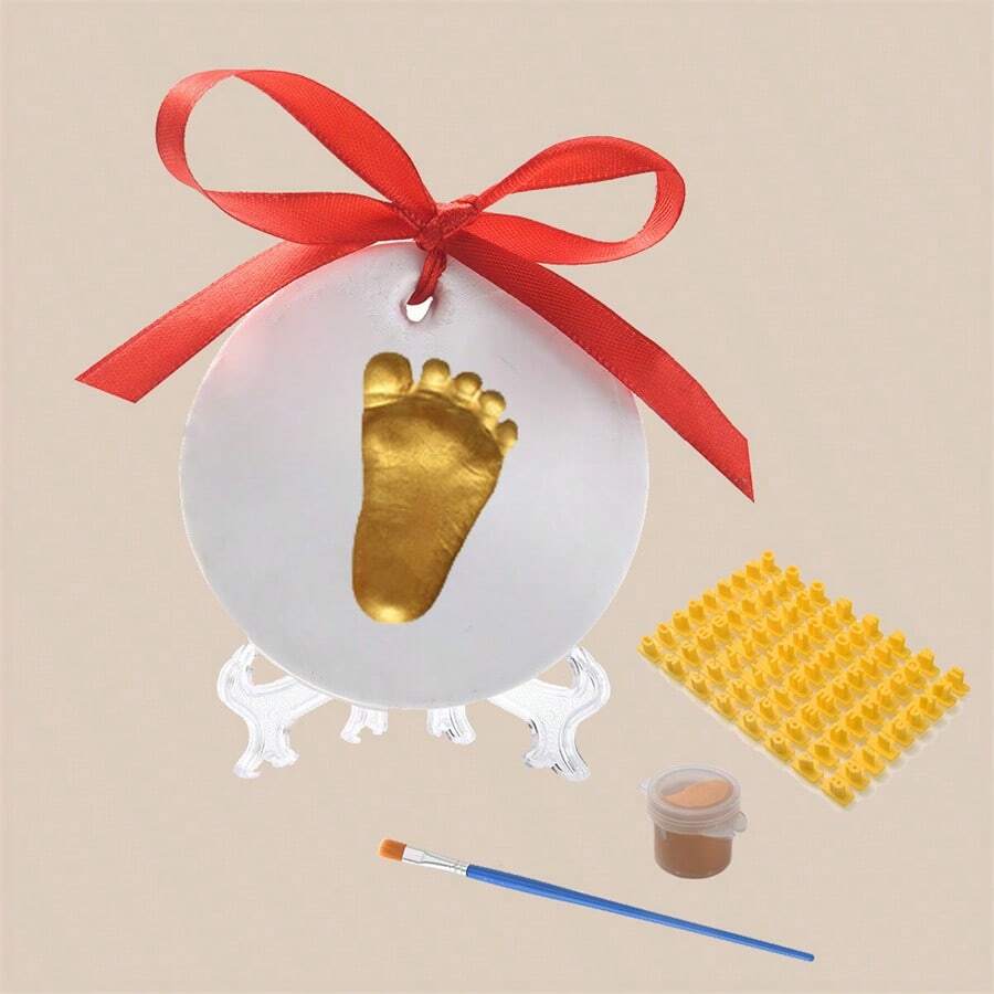 Baby Hand And Footprint Kit - Personalized Baby Foot Printing Kit For ...