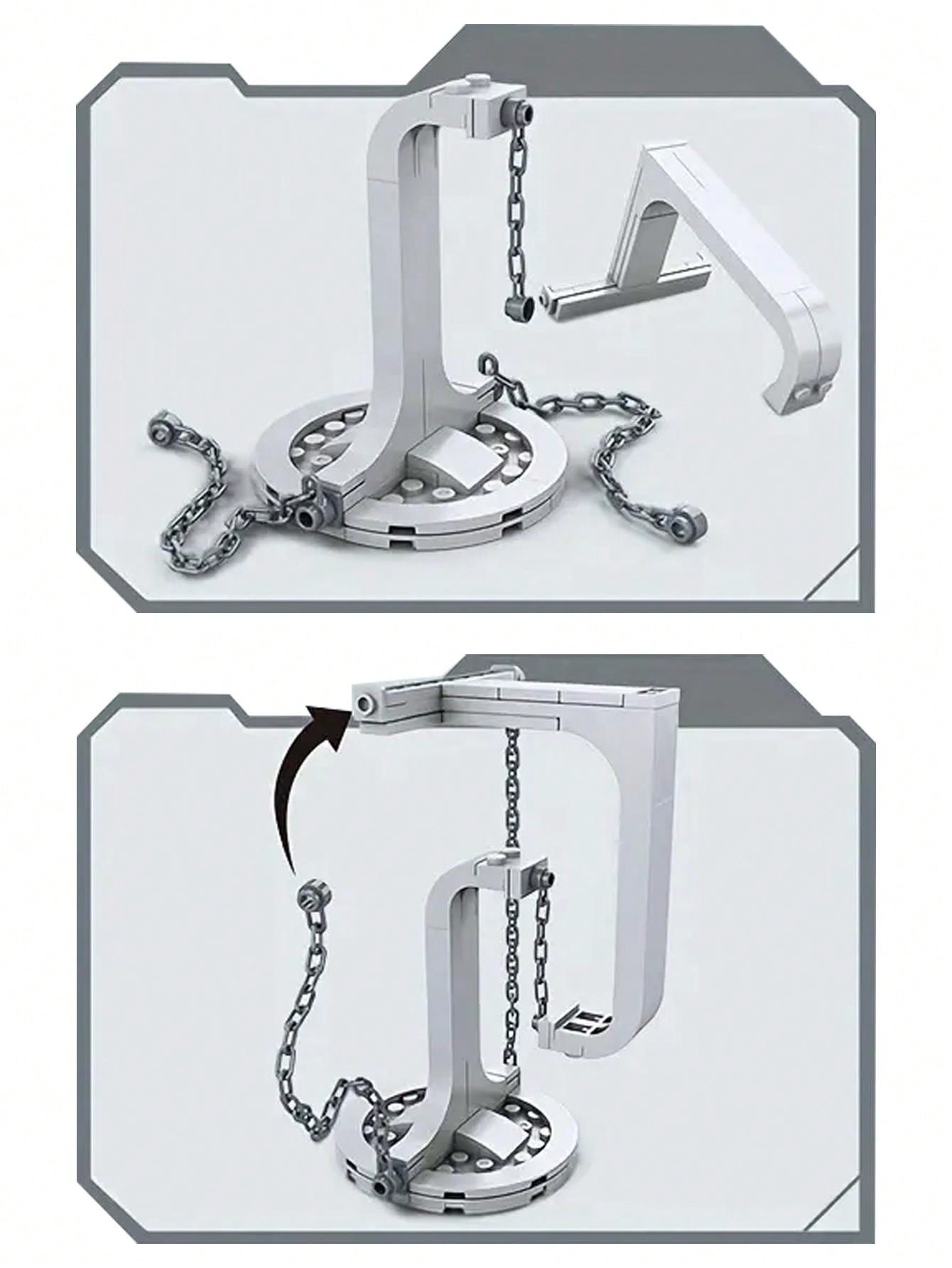 1 Set DIY Tensegrity Sculpture Creative Architecture Kit Model MOC ...