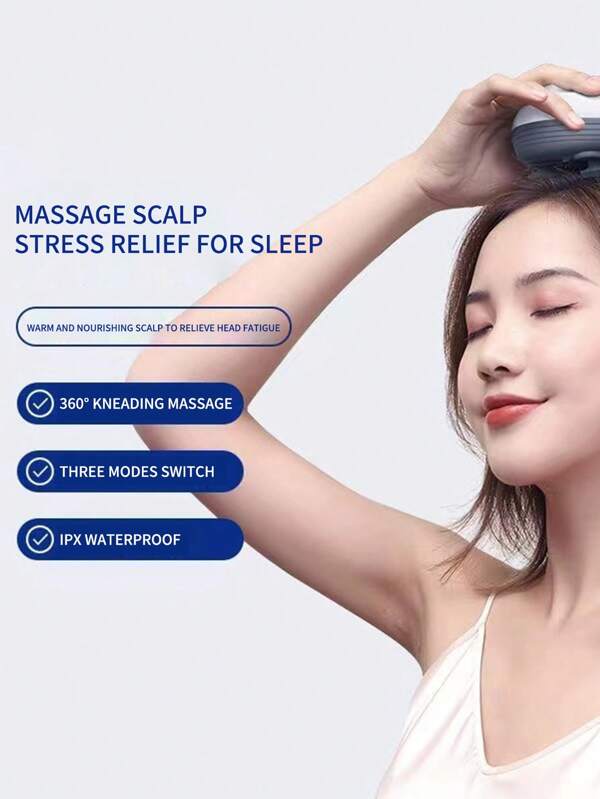 Intelligent Scalp Massager For Head And Pet With Eight Tentacles For ...