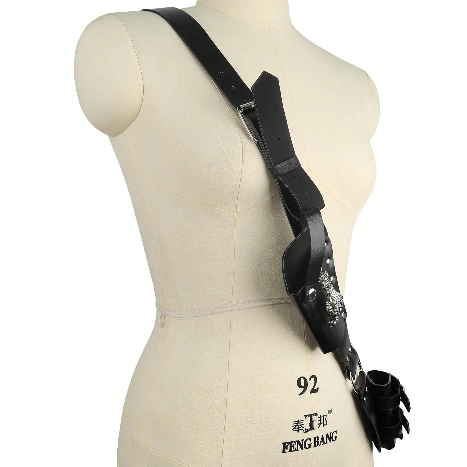 Warrior Back Sword Holster Medieval Armor, Shoulder Back Sheath Frog ...