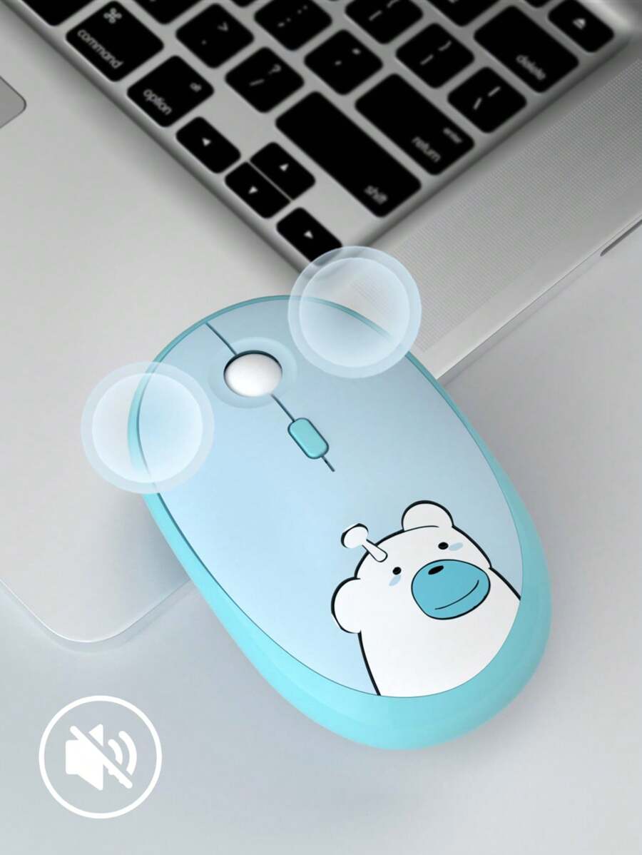 Geezer M2ag Ratón Inalámbrico, Con Diseño Ambidiestro Silencioso Y ...