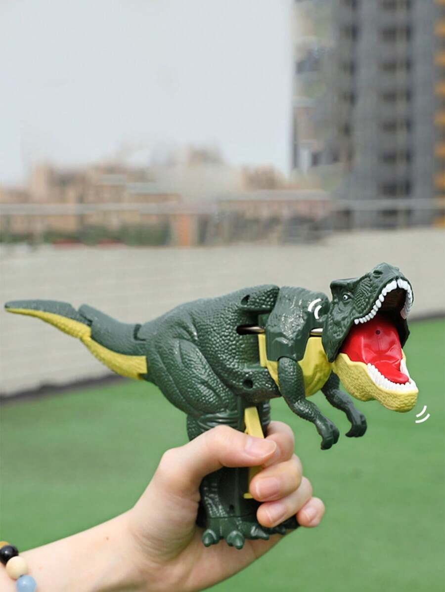 1pc Dinosaur Stress Relief Toy, Interactive Squeeze Toy With Spring ...