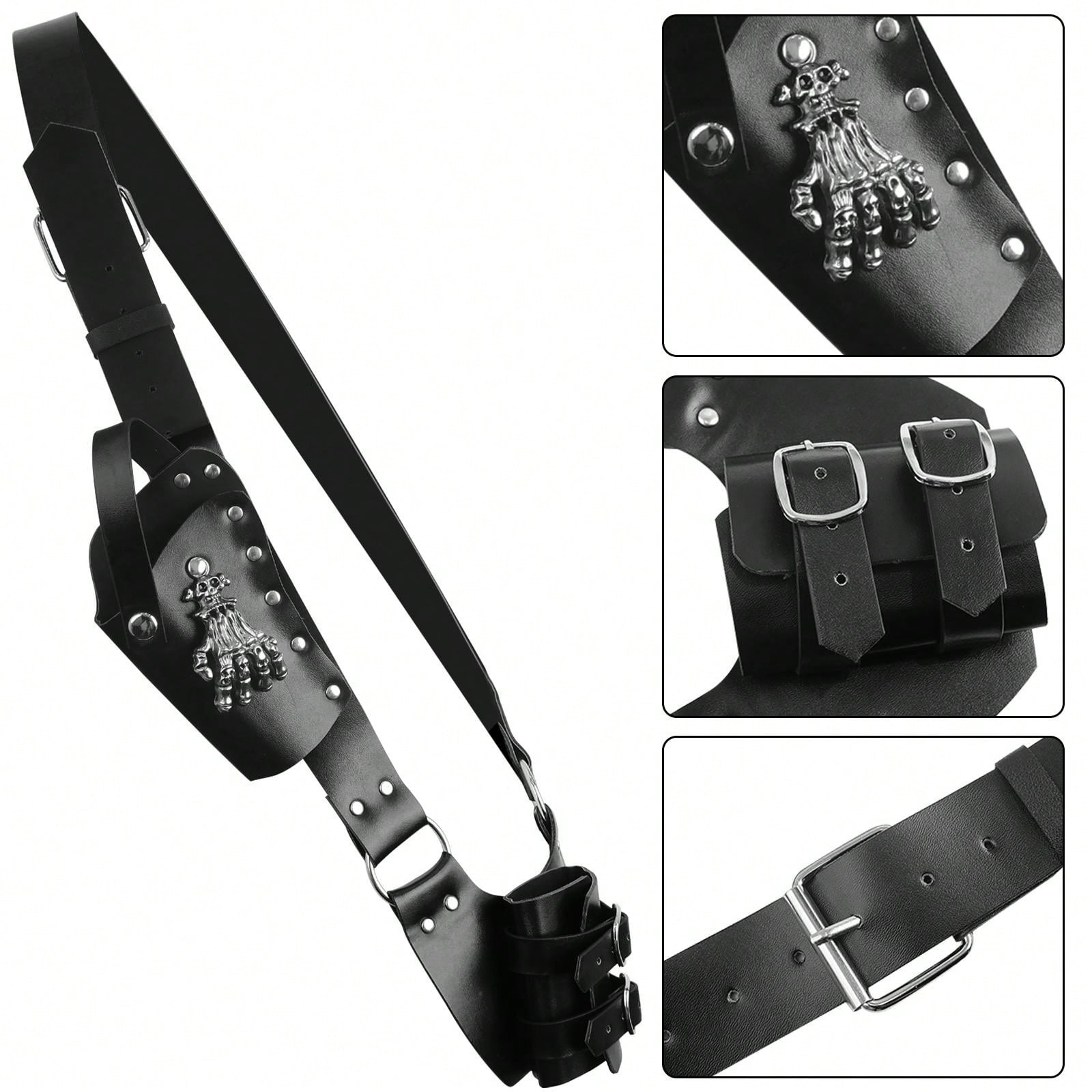 Warrior Back Sword Holster Medieval Armor, Shoulder Back Sheath Frog ...