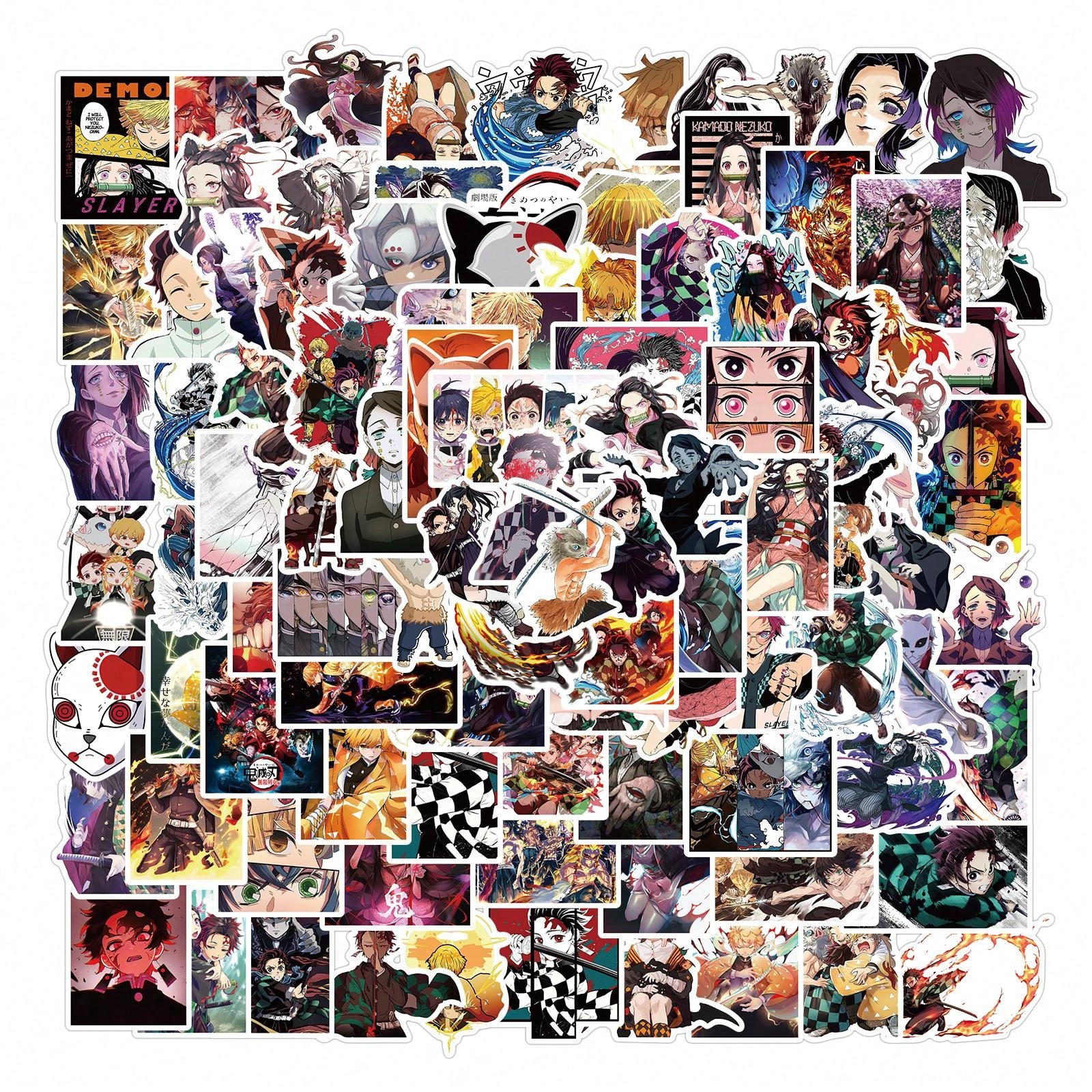 TOEI ANIMATION 50pcs Aniplex Officially Licensed Slayer Mugen Ressha ...