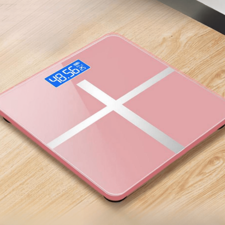[1pc/Battery Powered]Smart Home Scale Electronic Body Scale With Built ...