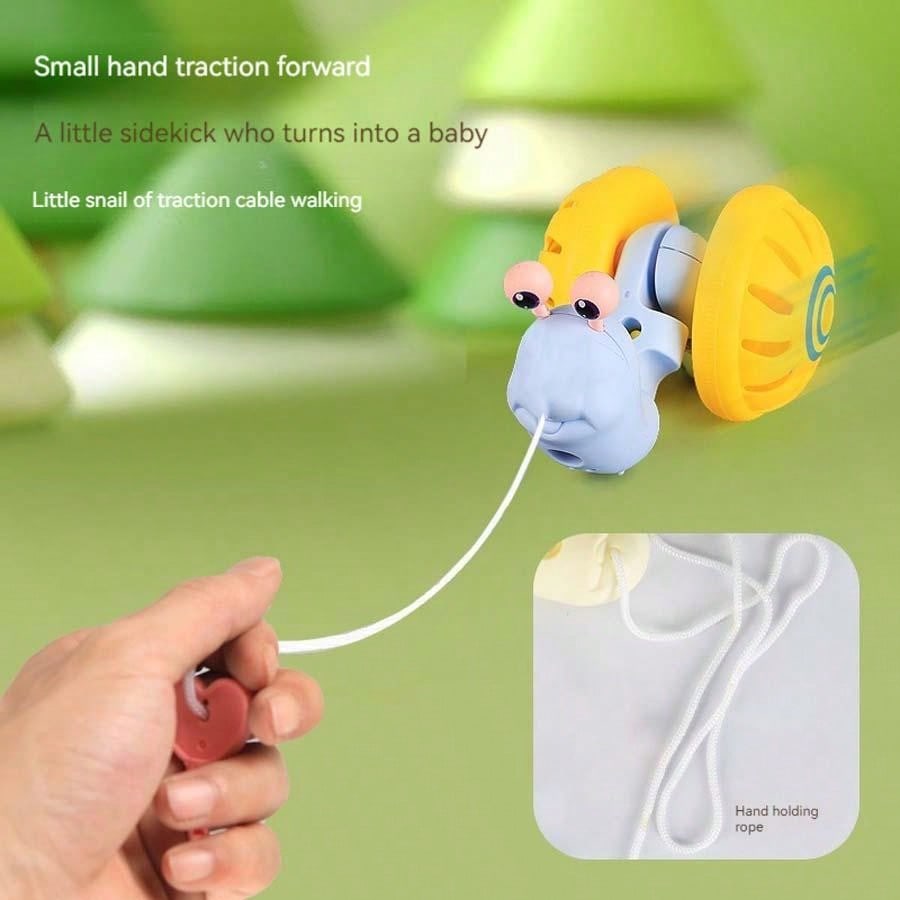Rope Snail, Children'S Educational Assembly Rattle Toy, Outdoor Walking ...