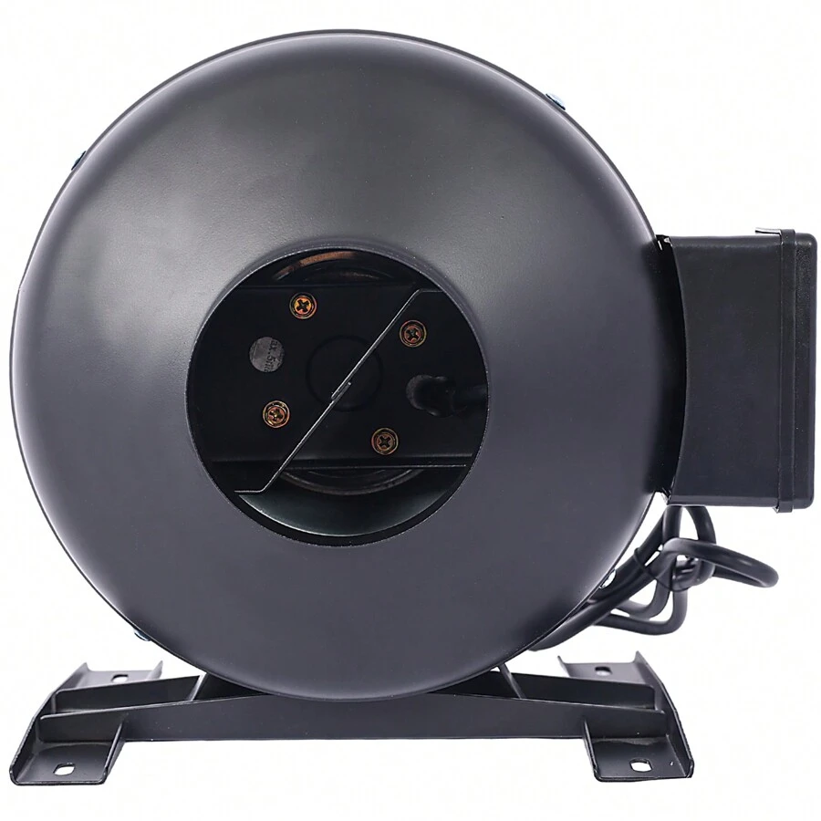 4-Inch Inline Duct Fan 2500 RPM Vent Blower 203 CFM High-Performance ...