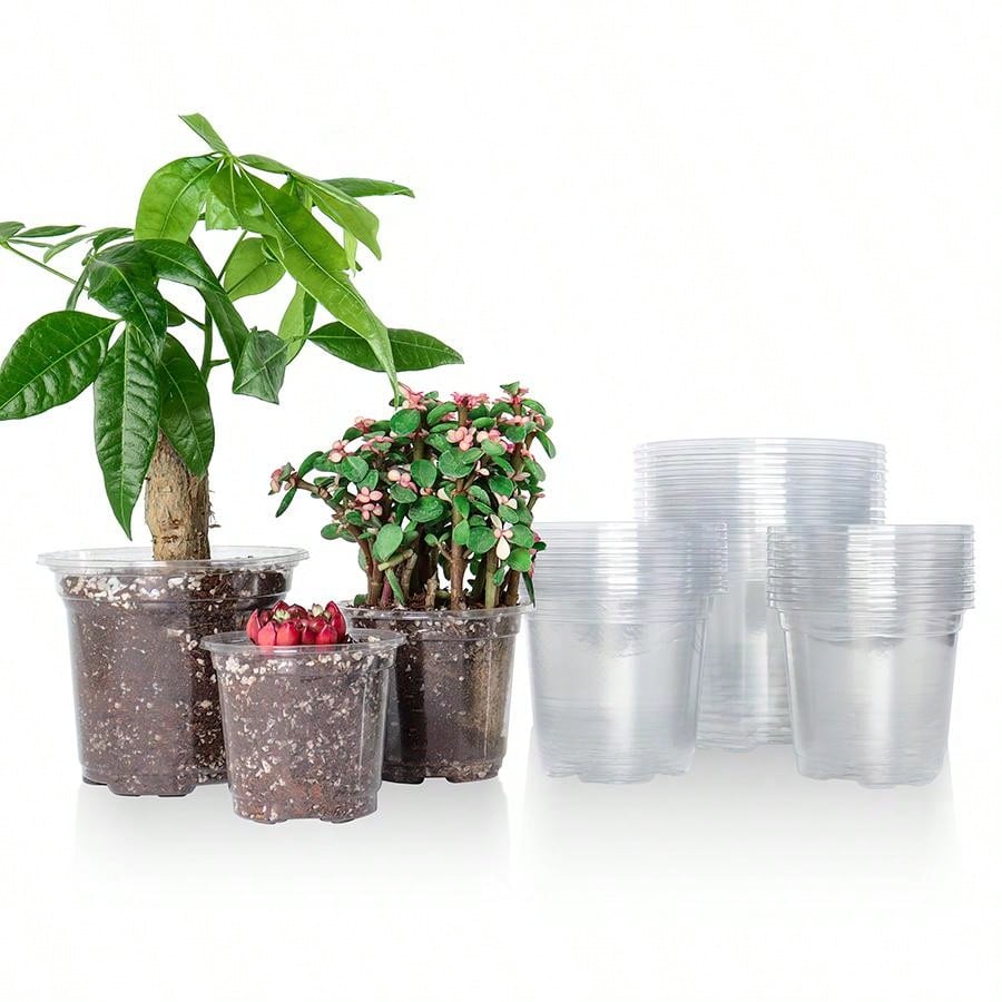 Macetas Para Vivero De Plantas De 5/4/3.5 Pulgadas, 30 Piezas, Maceta ...