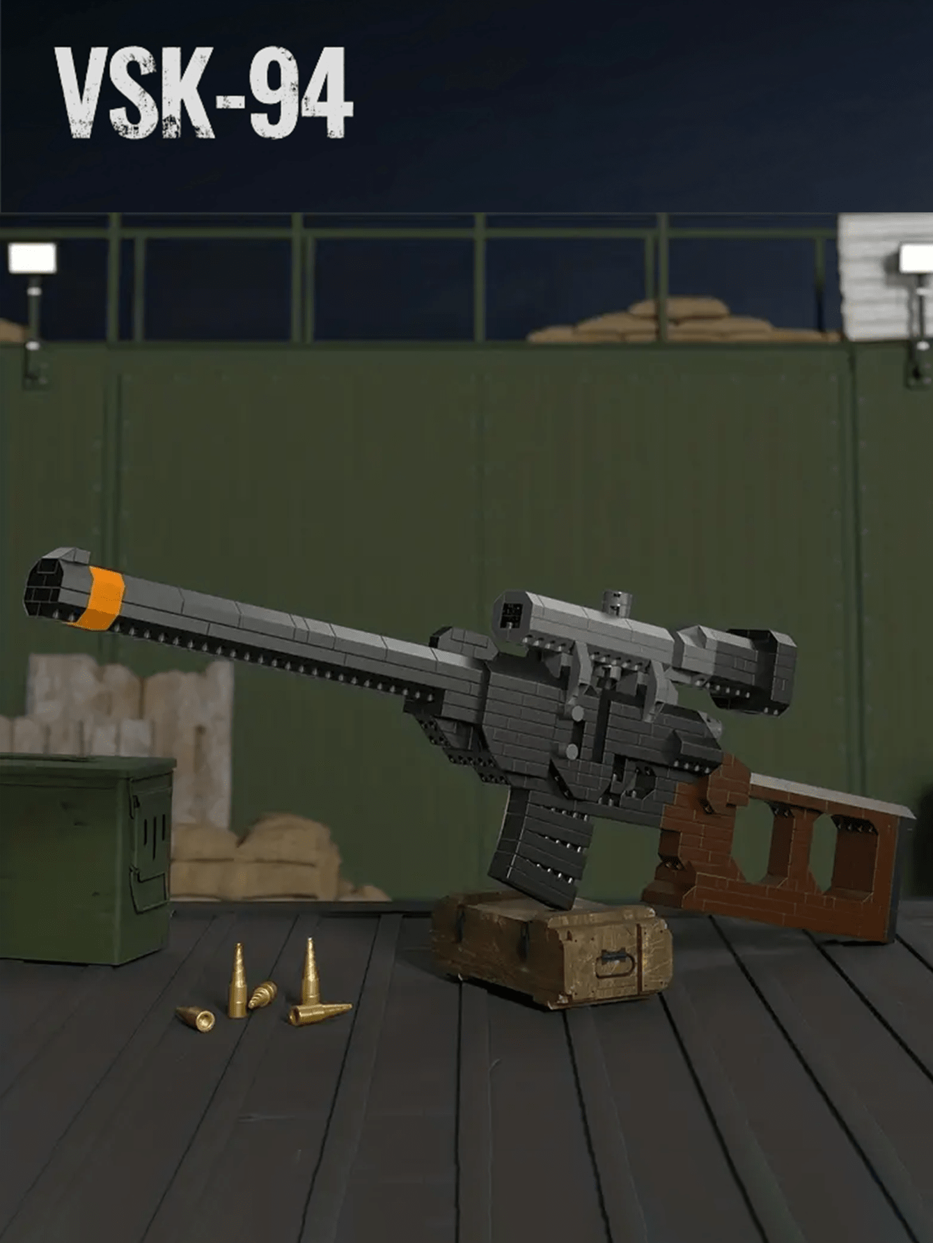 Serie De Armas De Juguete De Bloques De Construcción, Incluyendo Akm ...